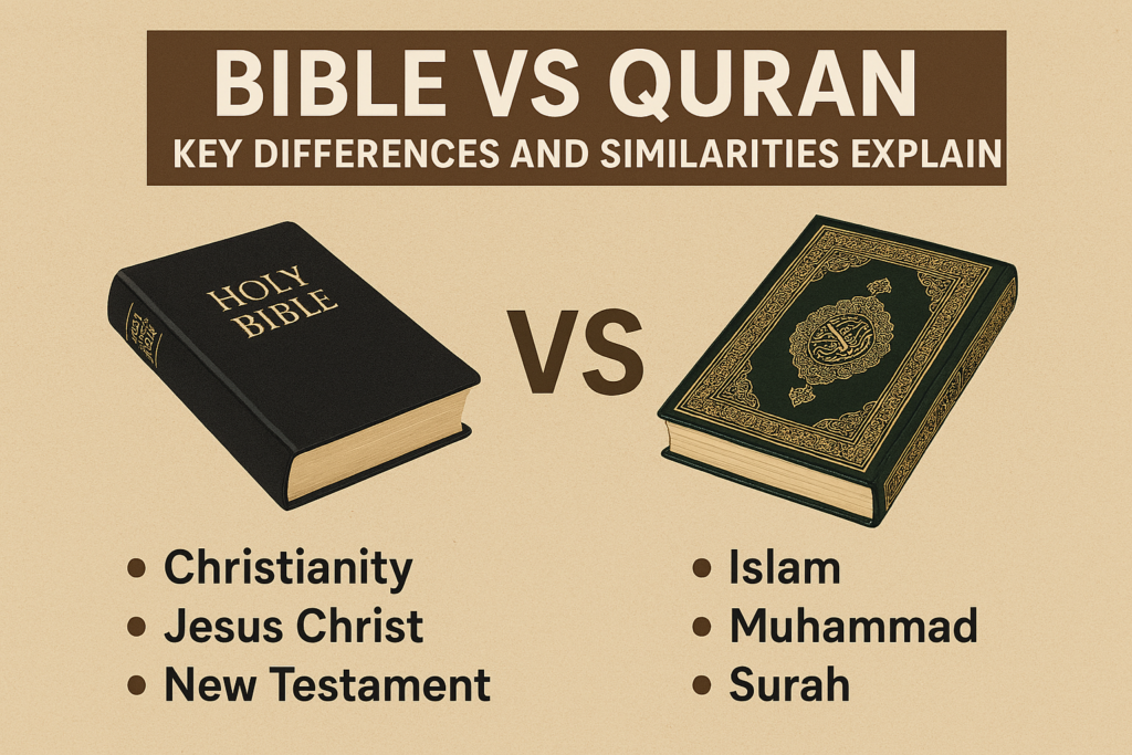Bible vs Quran: Key Differences and Similarities Explained